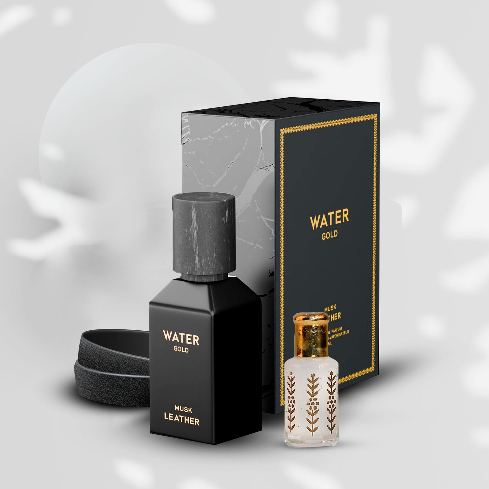 MUSK LEATHER Perfume 60ml | Buy Now from Water Gold